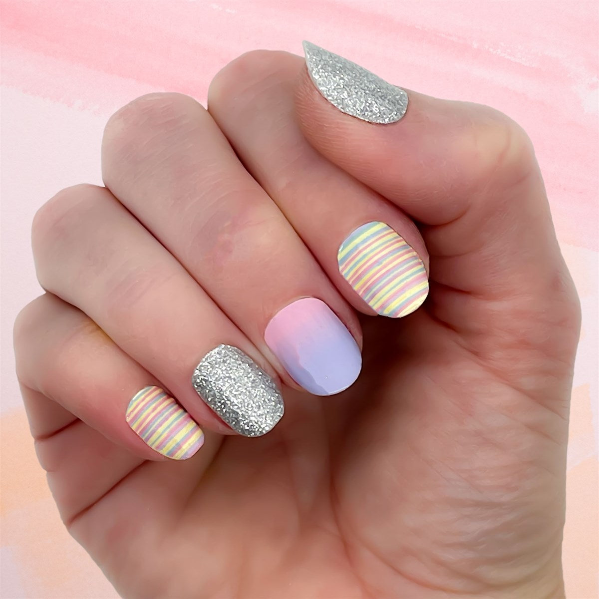 Nail Wrap - Pretty Pastels | Salted Avenue