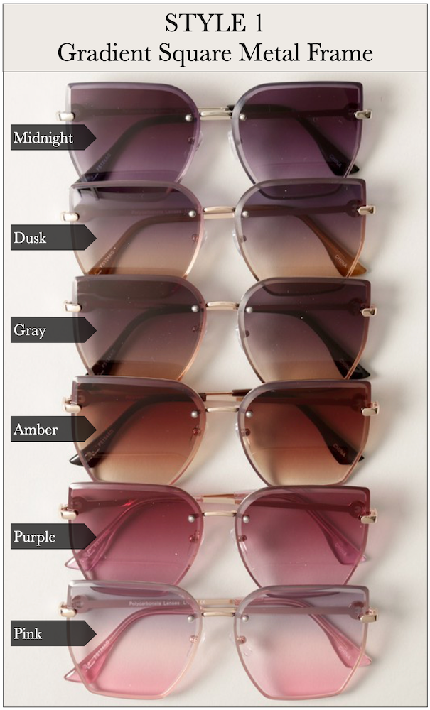 Stylish Sunnies - All Sales Final | Salted Avenue